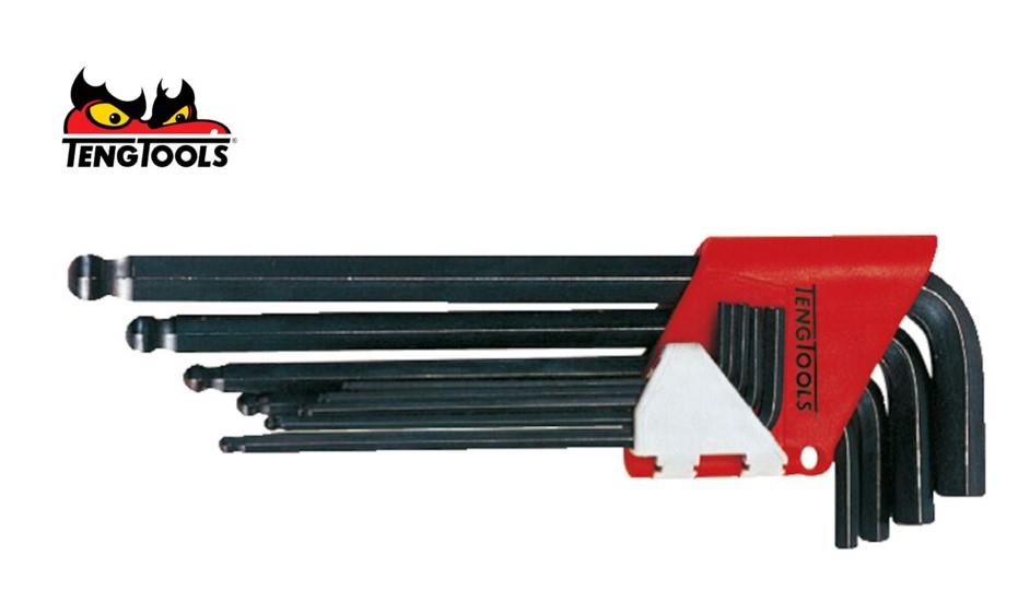 TENGTOOLS – CONJ. 9 CHAVES SEXT HEXAG/ESFÉRICA “1479MM” - HobbyBrico
